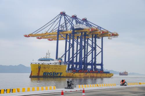 Hateco Hai Phong International Container Terminal (HHIT) receives super ...